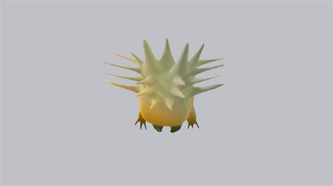 I Did This Blender Model Its A Spiky Thing Looks Like A Spirit So I