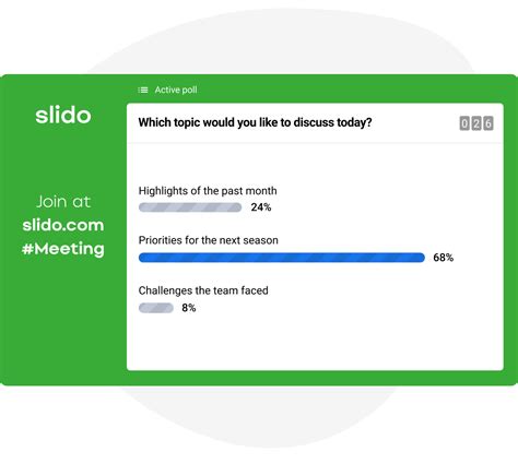 Online Poll Maker Create Free Anonymous Live Polls Slido
