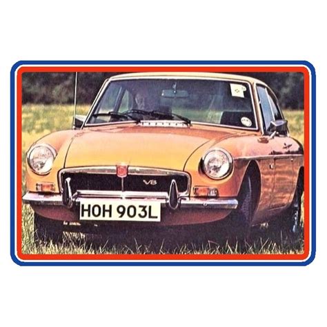 Mgb V8 Engine Bay Sticker Bundle 1