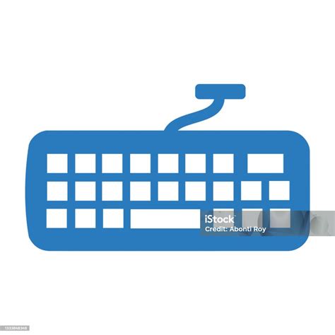 Keyboard Qwerty Type Icon Stock Illustration Download Image Now