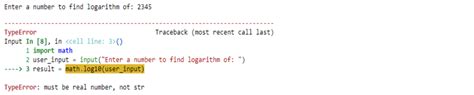 Python Must Be Real Number Not Str Tutor Python