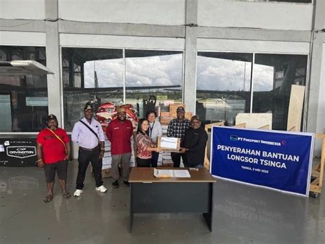 Bantuan Untuk Warga Tsinga Dari Ptfi Dan Ypmak New Guinea Kurir