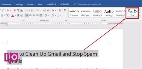 Comment Utiliser Les Styles Dans Microsoft Word Et Gagner Du Temps Artofit