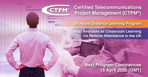 Certified Telecommunications Project Management Ctpm® Cnet Training