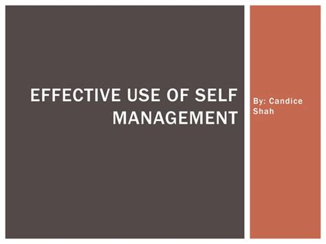 Time Management Analysis Pptx