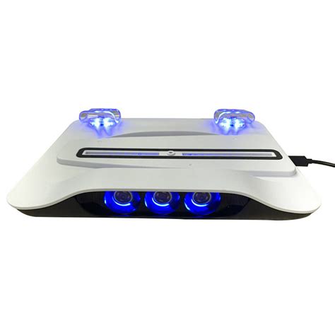 Inteprter Para Ps5 Soporte Vertical Con Base De Ventilador De