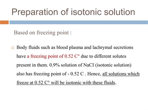 Osmolarity Pptx Chemistry Science