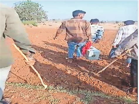 Thieves Slept In The Field After Stealing Caught By The Villagers Who