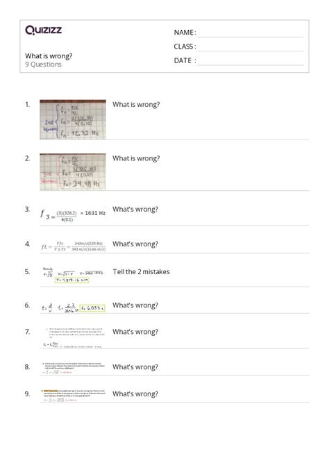 50 Scientific Notation Worksheets For 1st Year On Quizizz Free
