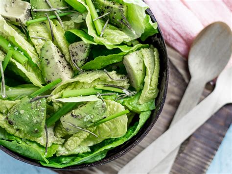 Green Avocado Salad Anna Cooking Concept