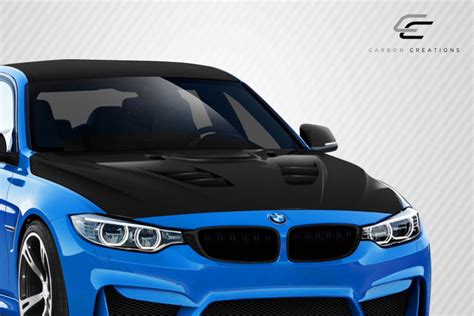2012 Bmw 3 Series 4dr Carbon Fiber Fibre Hood Bodykit Bmw 3 Series
