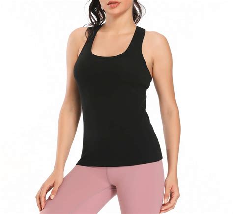 Anyfit Wear Anyfit Wear Womens Racerback Tank Top With Built In