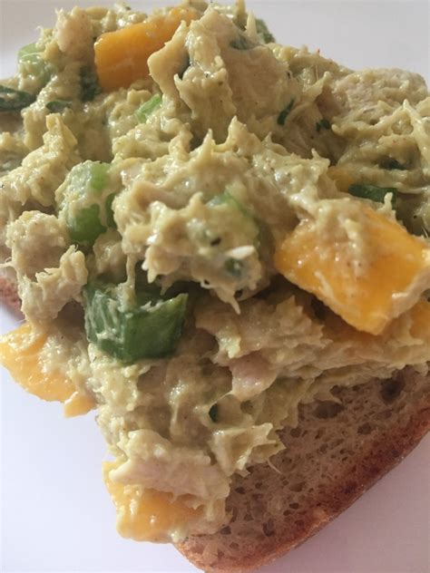 Avocado Chicken Salad Delicious And Nutritious Eating
