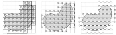 Staggered Grid Finite Element Quadrangulation And Embedded Domain