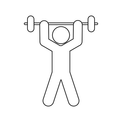 Download Man Doing Exercises Icon People In Motion Active Lifestyle