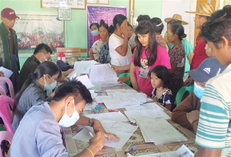 မြန်အောင်မြို့နယ်အတွင်းရှိ ကျေးရွာအုပ်စုများတွင် ပန်းခင်းစီမံချက်ဖြင့