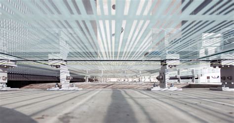 1 S Halsted Parking Structure Bendheim Ventilated Glass Facade