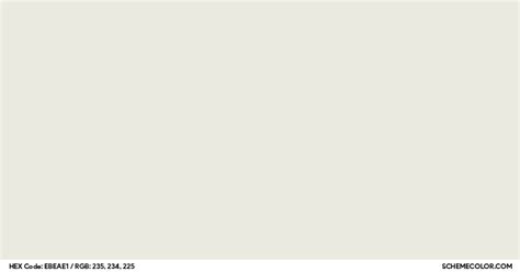 Ebeae1 Hex Color Code