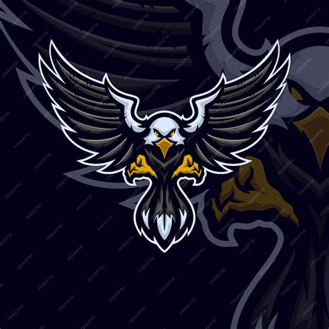 Premium Vector Eagle Masscot Logo Esport Premium Vector
