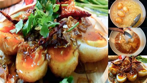 วิธีทำ ไข่ลูกเขย ไข่ยางมะตูม รสเปรี้ยว หวาน เค็ม อร่อย ครบรส
