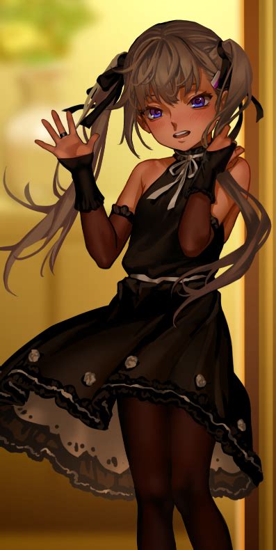 The Big Imageboard Tbib Alice As109 As109 Bare Shoulders Black