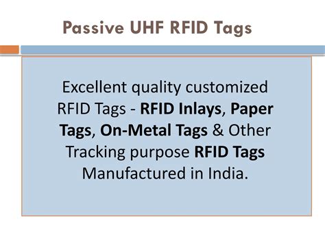 Passive RFID Tag At Best Price In Delhi India By EnCstore Private
