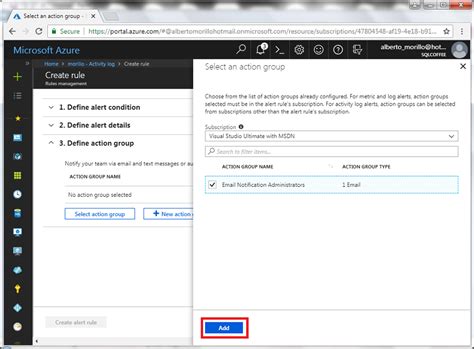 Sqlcoffee Alert When Azure Sql Sql Database Is Deleted