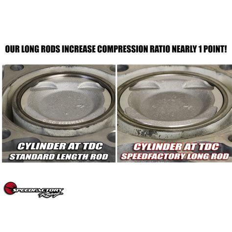 Speedfactory Racing D16 Vitara Spec No Notch Long Connecting Rods Sf