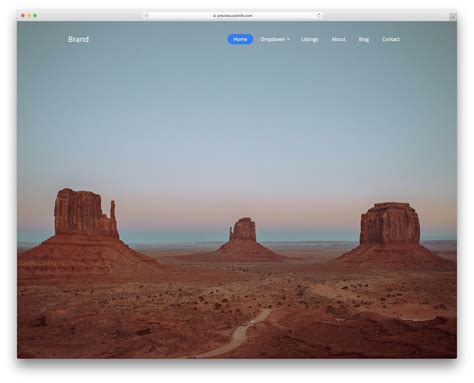 Best Free Bootstrap Menu Examples Colorlib