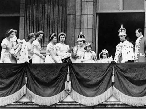 Queen Elizabeth Ii Maid Of Honour At Queen Elizabeth Iis Coronation