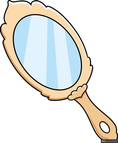 How To Draw A Mirror Really Easy Drawing Tutorial
