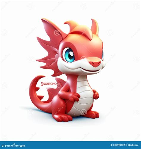 Snapdragon 3d Icon Cartoon Clay Material With Nintendo Isometric