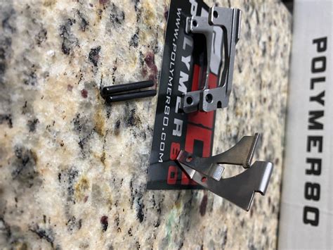 Купить Запчасть Polymer80 Glock 17 Gen3 Style Front Locking Block System And Rear Rail Module в