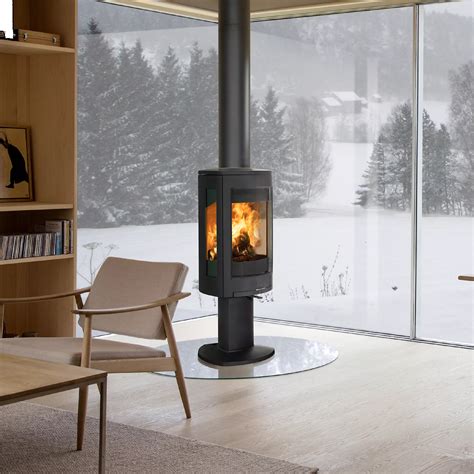 Poêle à Bois Suédois Larchitecte Du Feu Carron Lugon
