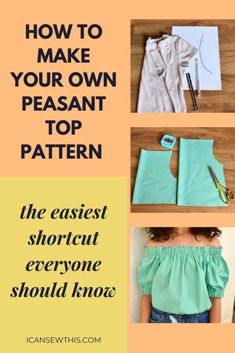 Today Im Sharing A Foolproof Formula For Making Your Own Peasant Top