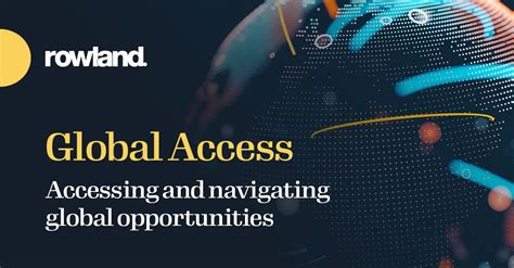 How Rowland Global Access Can Help You Go Global Rowland Posted On The Topic Linkedin