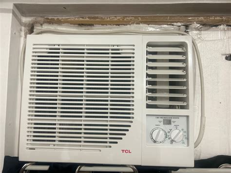 TCL HP MANUAL WINDOW TYPE AIRCON TV Home Appliances Air