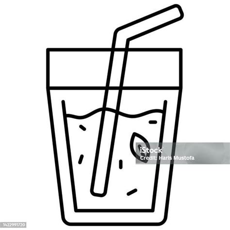 스무디 라인 아트 아이콘 디자인 템플릿 벡터 일러스트 레이 션 0명에 대한 스톡 벡터 아트 및 기타 이미지 0명 과일 날씬한 Istock