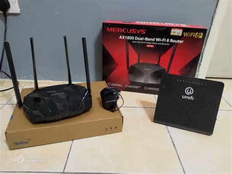 mercusys ax1800 dual band wifi 6 router computers and tech parts