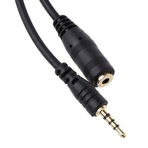 Kabel Przedłużacz Mini Jack 3 5 mm AUDIO 4 PIN 1M Sklep Opinie Cena