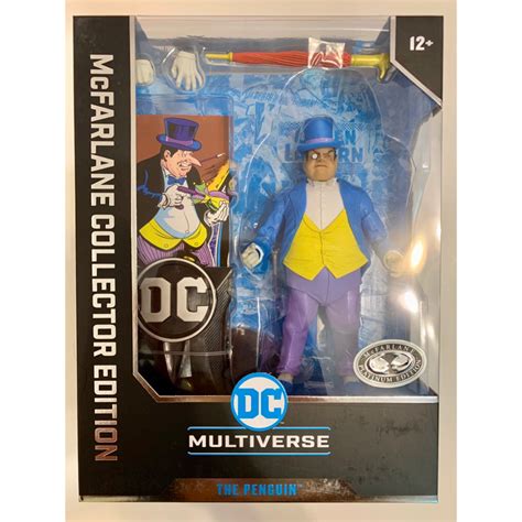 特賣 全新 現貨 麥法蘭 Dc Multiverse 7吋 收藏家系列 企鵝 經典 企鵝人 白金標 可動公仔 蝦皮購物