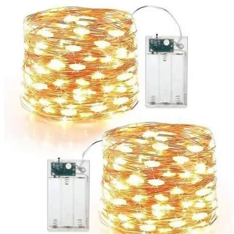 5 Mtr Battery String Light Yellow At ₹ 30piece In New Delhi Id