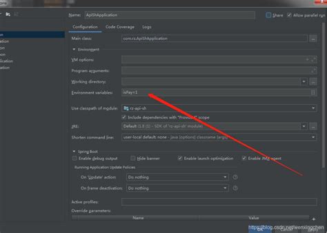 Idea之启动参数配置文件默认参数的操作java脚本之家