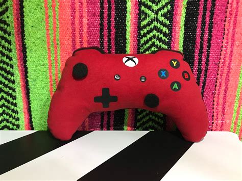 Xbox Controller Decorative Pillow With Movable Joysticks Etsy
