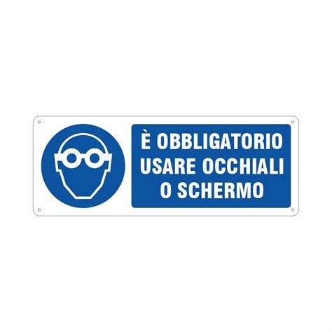 Centro Sill Shop Cartello Obbligatorio Usare Gli Occhiali Segnaletica Centro Sill