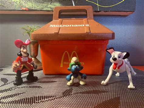 Vintage Playskool Mcdonalds Happy Meal Lunch Box And Toys Etsy