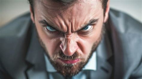 Premium Photo Man In Suit And Tie Looking At Cell Phone