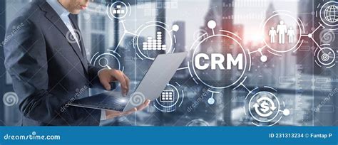 Crm Customer Relationship Management Customer Orientation Concept