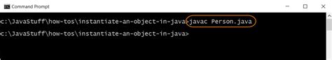 Instantiate Java