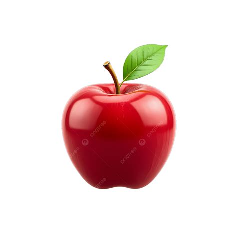 A Bright Red Apple Floating Floating Apple Bright Red Apple Red